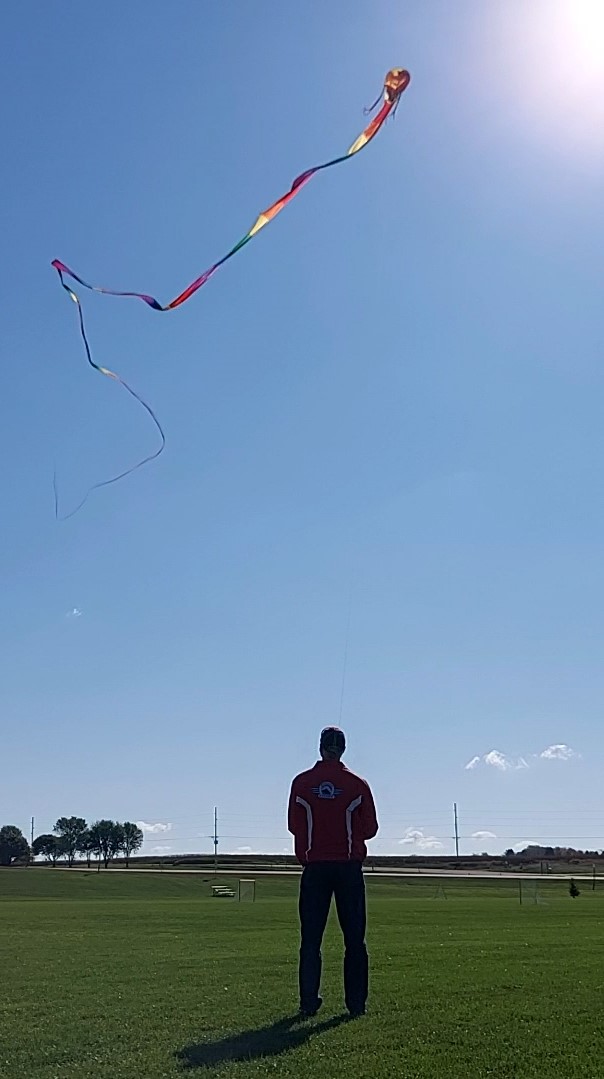 Made by Heloise Herself: 250ft White Bird Kites Friendly Dragon ...